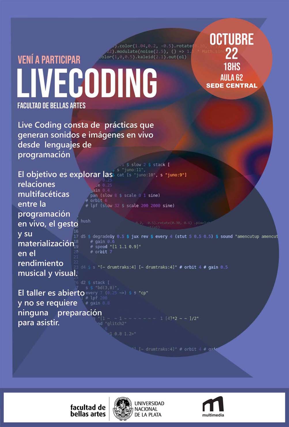 Livecoding - Departamento de Multimedia